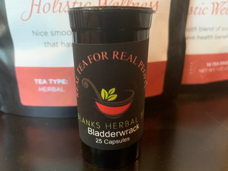 Bladderwrack Capsules – Blanks Herbal Tea